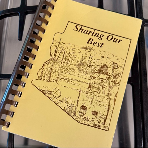 Kitchen | Vintage Cookbook 1978 Sharing Our Best Recipes From Arizona ...